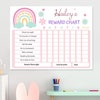 EDITABLE Rainbow Reward Chart, Behavior Chart, Reward Chart for Toddler ...