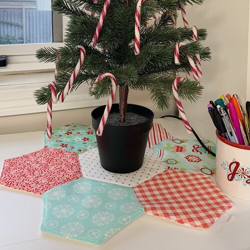 PDF Pattern for Hexagon Table Topper - Etsy