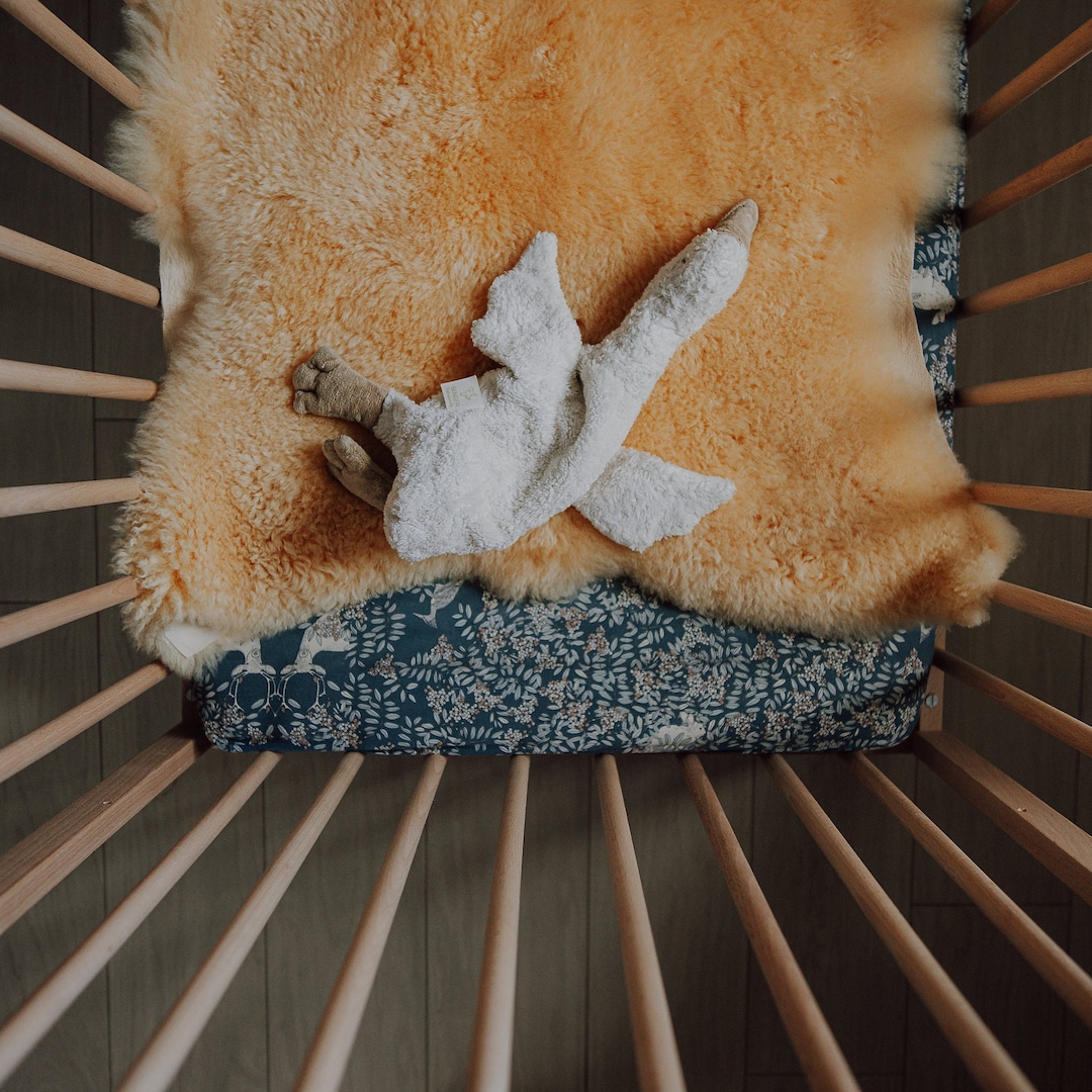 Baby Sheepskin for Baby Cot, Relugan Leather Pram Liner, Medical ...