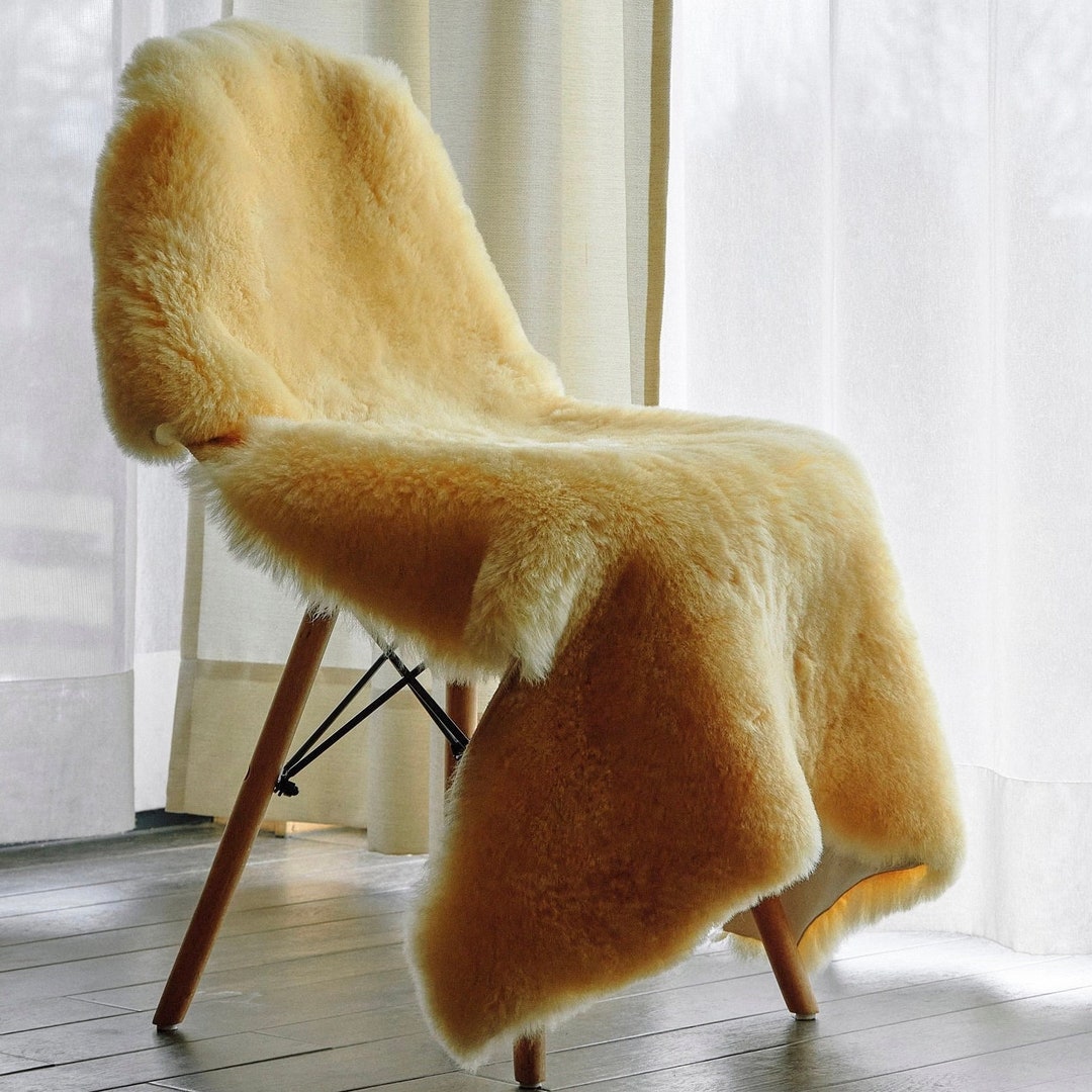 Luxury Medical Sheepskin Rug, Baby Relugan, Natural Rug, Sheepskin ...