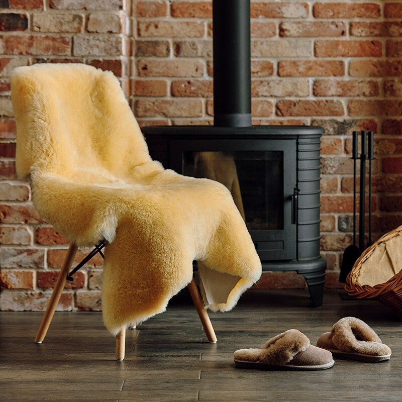 Luxury Medical Sheepskin Rug Size From: 90-100cm, Baby Safe Relugan ...