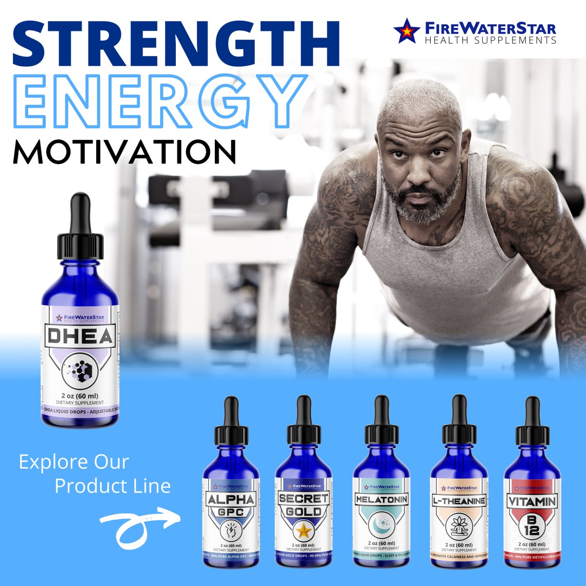 DHEA Liquid Drops Adjustable Dosing Micronized Supports Healthy Aging ...