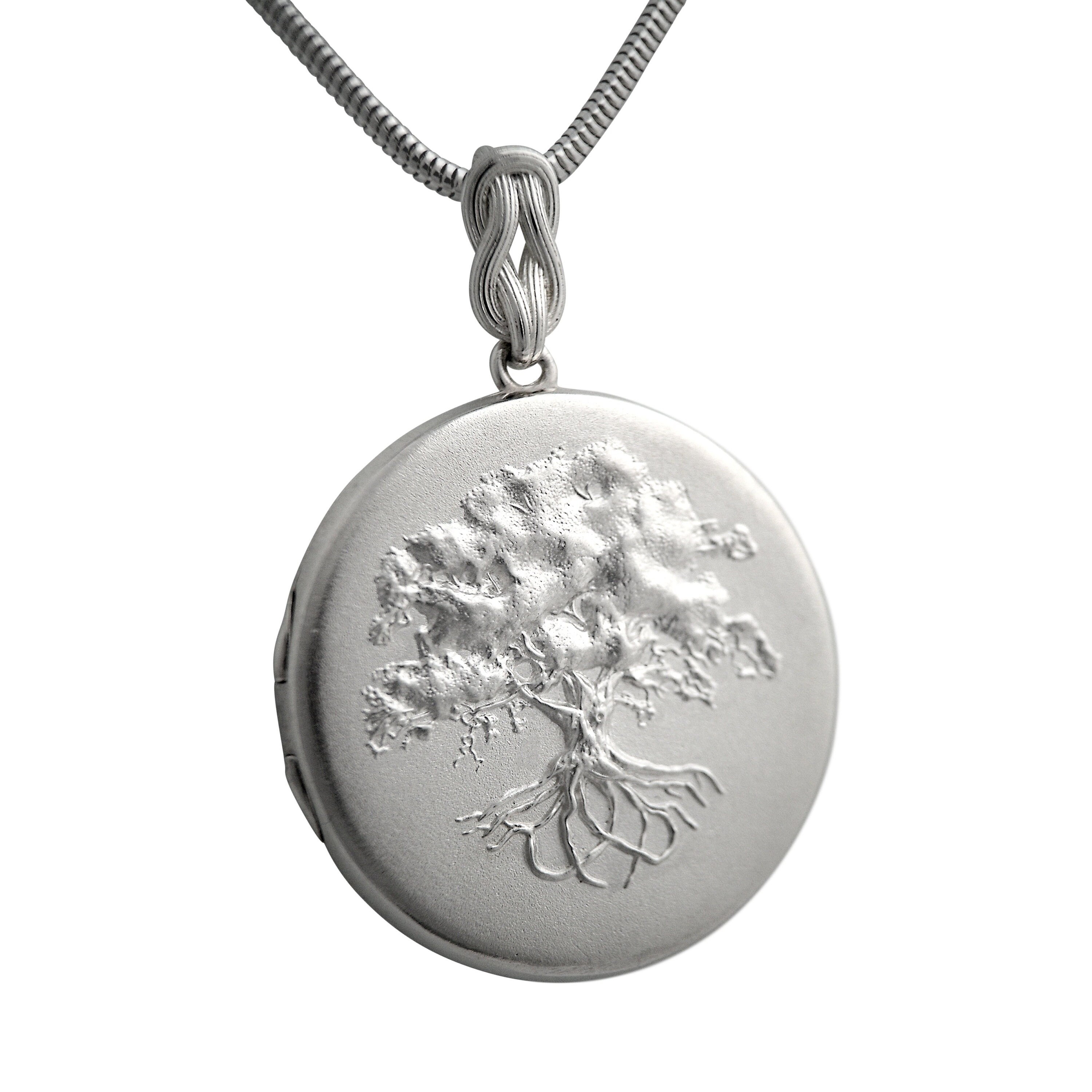 Tree of Life One-of-a-kind Locket Pendant Made in Solid Sterling Silver ...