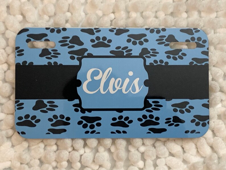 Customized Metal MINI License Plates for Your Furry Babies | Etsy