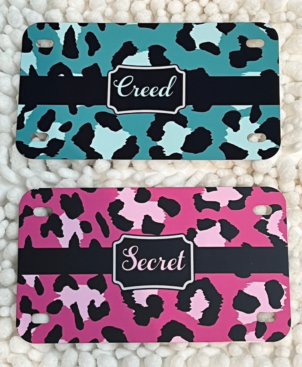 Customized Metal MINI License Plates for Your Furry Babies - Etsy