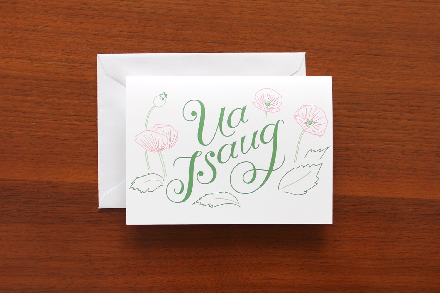 Hmong Greeting Card Thank You - Etsy