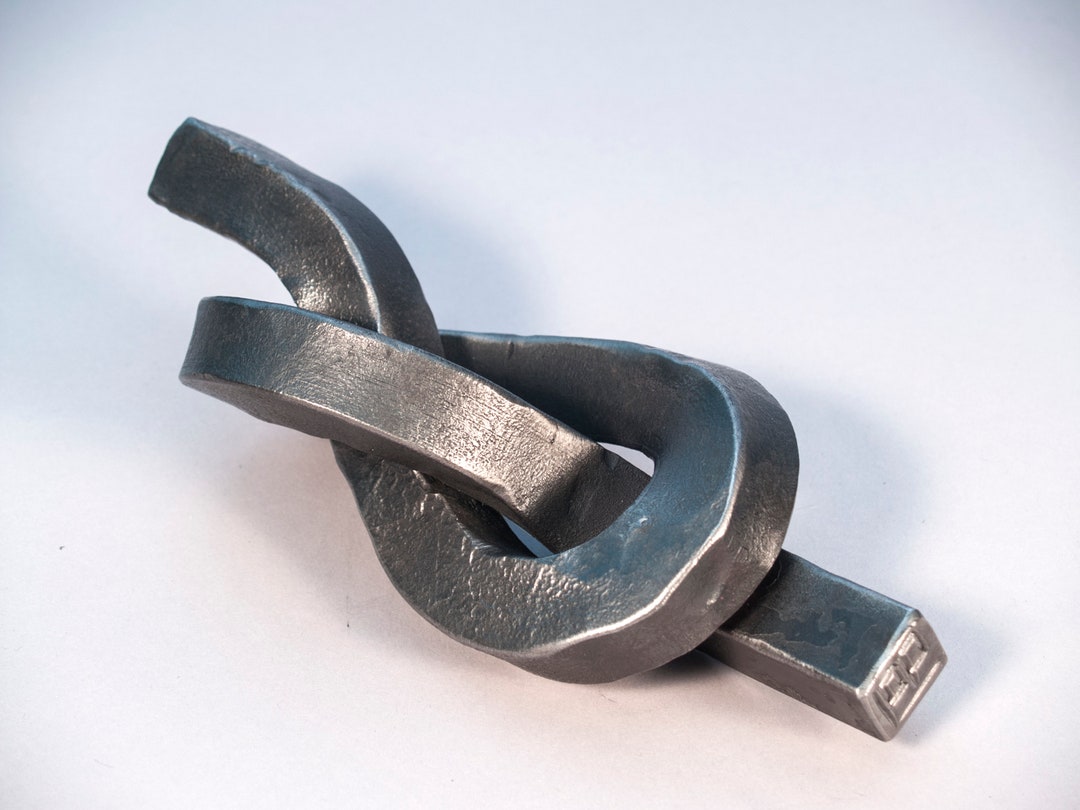 Large Knot in Square Iron 20x20 Mm. - Etsy