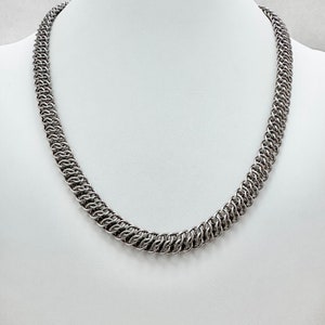 Stainless Steel Persian Chain Maille Necklace, Stainless Steel Chain ...