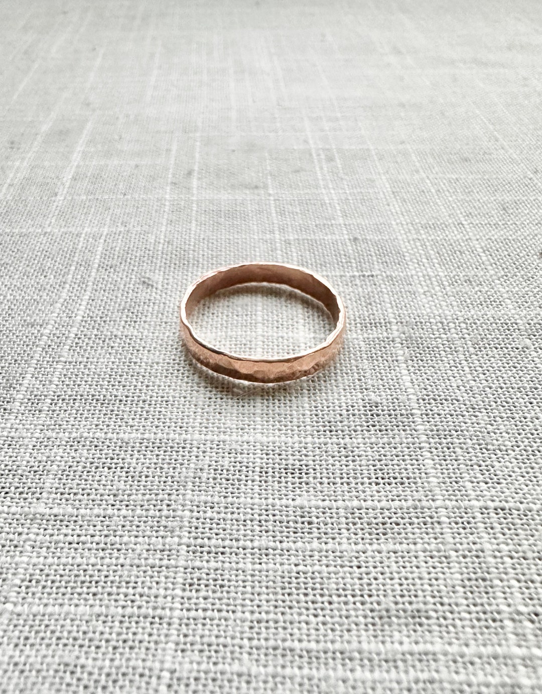 Hammered Copper Ring, Hammered Copper Ring, Hammered Copper Band Rings ...