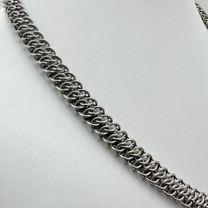 Stainless Steel Persian Chain Maille Necklace, Stainless Steel Chain ...