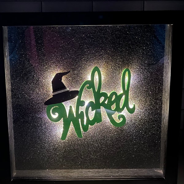 Wicked Shadow Box - Etsy