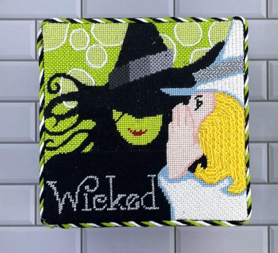 Needlepoint Stand up Weighted Box or Hanging Sign Finishing Service ...