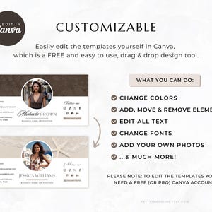 Luxury Email Signature Template Canva Email Signature Business ...