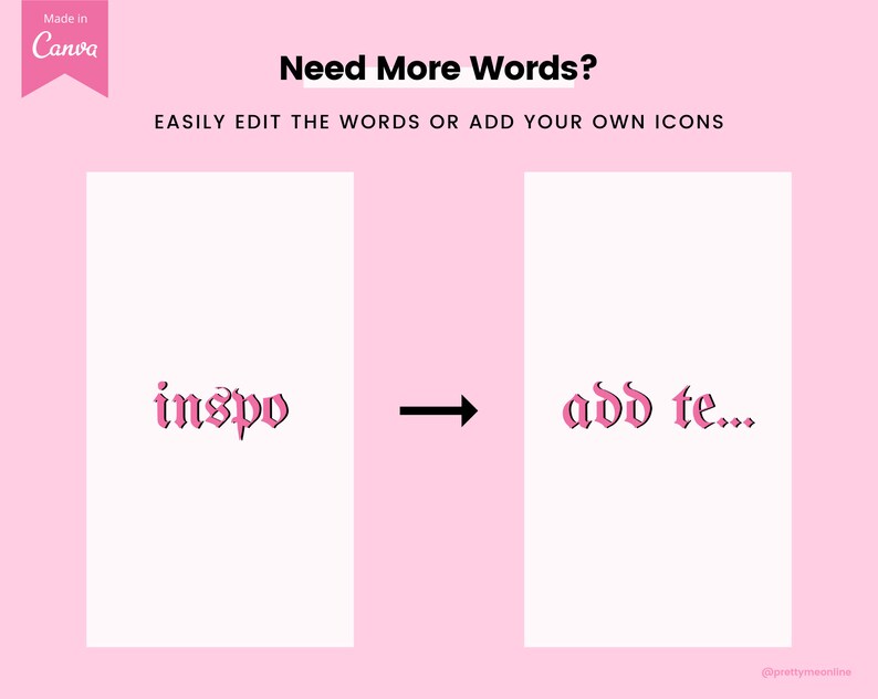 Editable Instagram Highlight Covers | Canva Template for Instagram ...