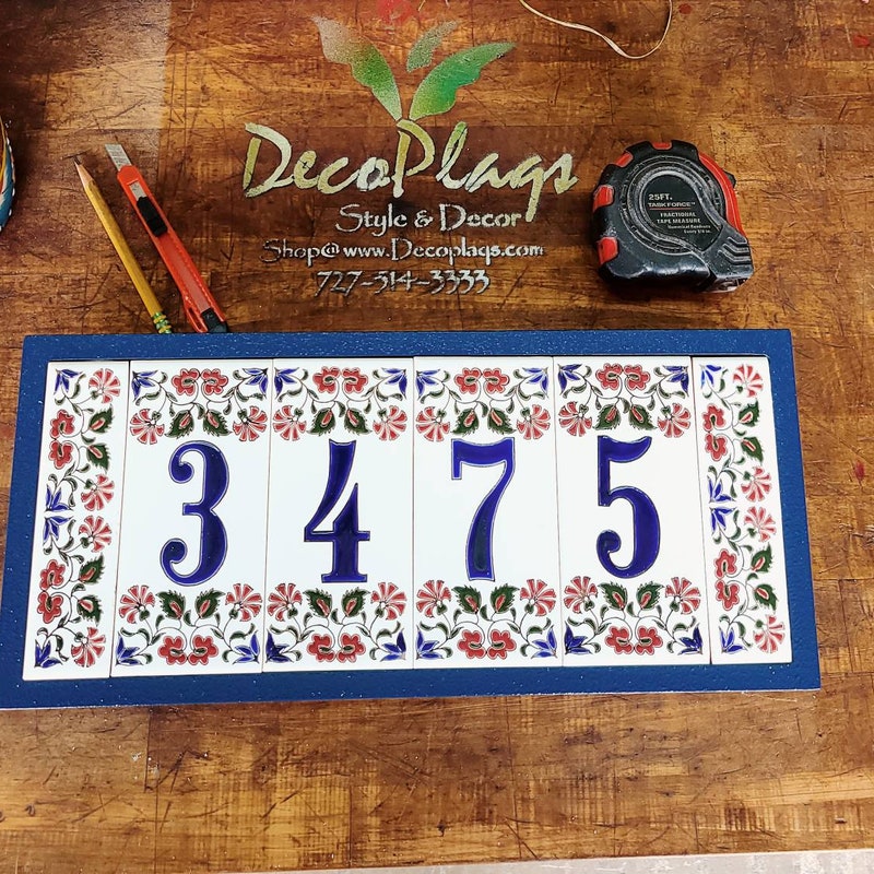 Ceramic Tile Plaque - Etsy