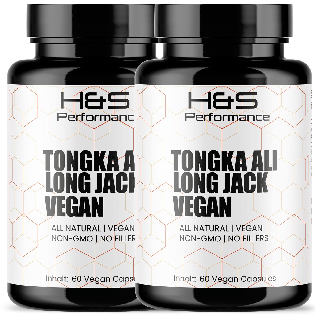Long Jack Tongkat Ali 2 Sets of 60 Vegan Capsules - Etsy Australia