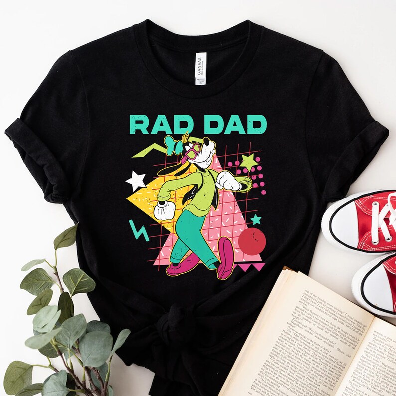 Retro 90s Goofy Rad Dad PNG, Disney Dad Father's Day Gift ,funny Daddy ...