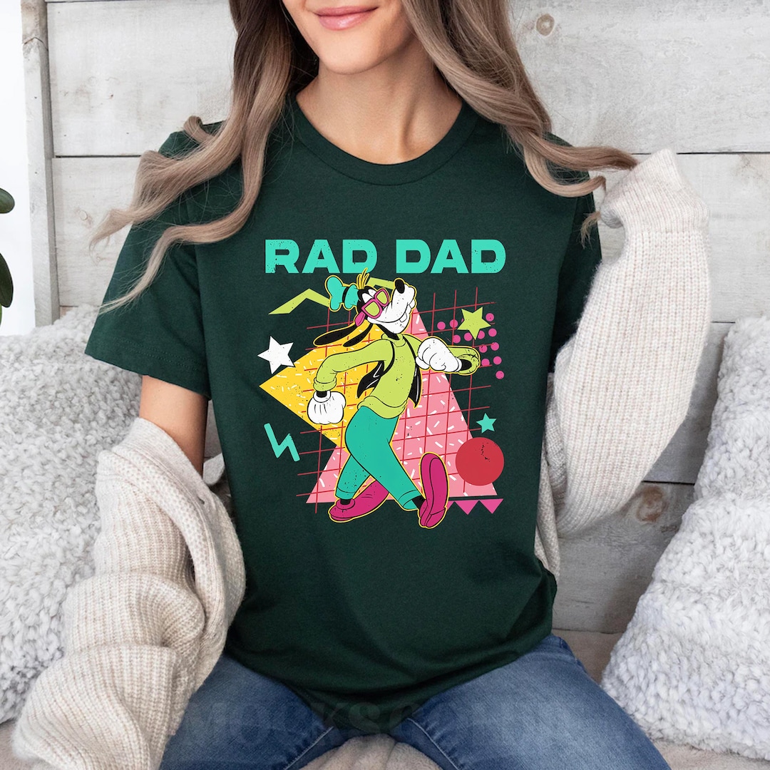 Retro 90s Goofy Rad Dad PNG, Disney Dad Father's Day Gift ,funny Daddy ...