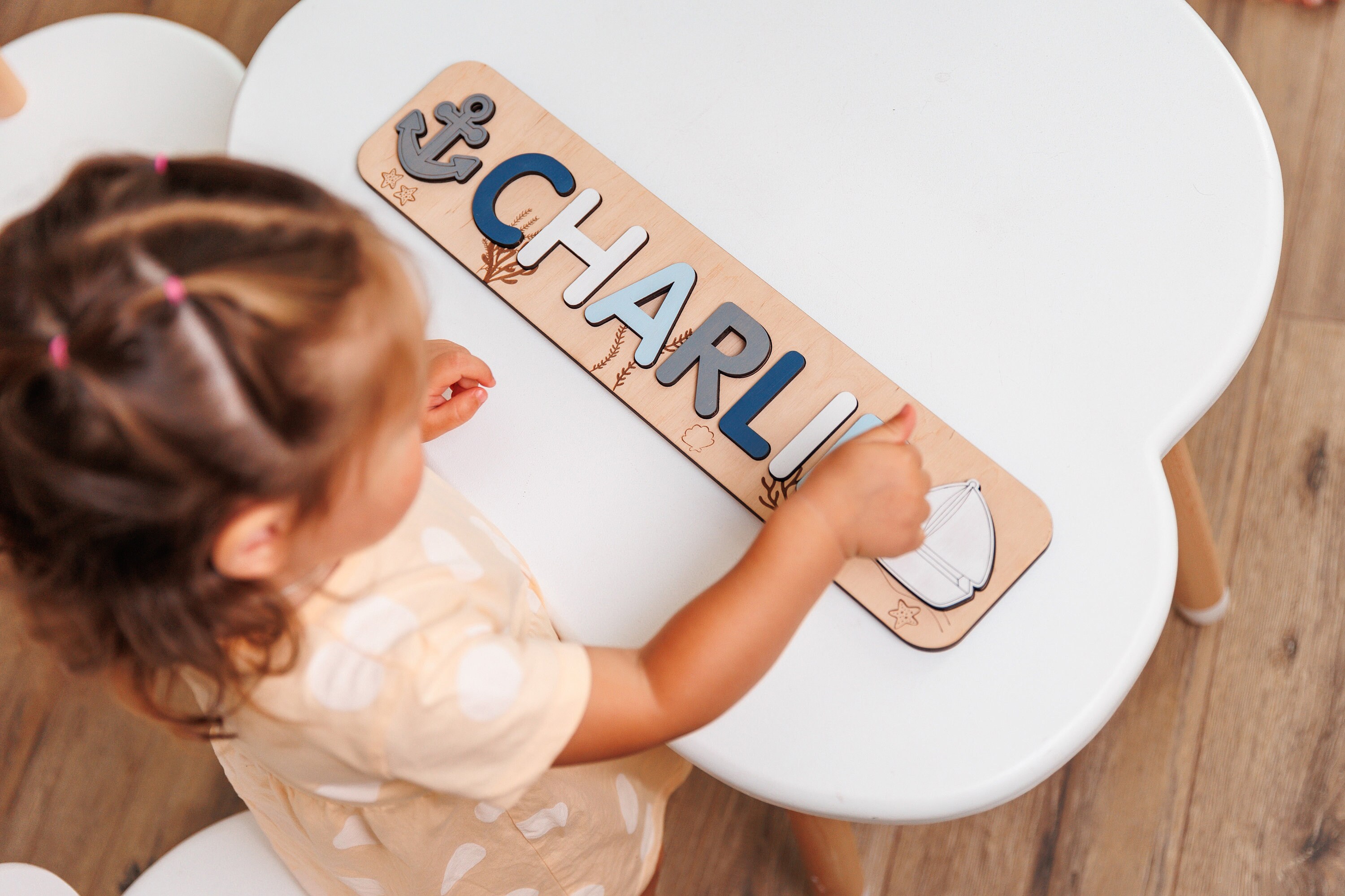 Name Puzzle Baby Boy, Name Puzzle for Toddler, Personalize Name Puzzle ...