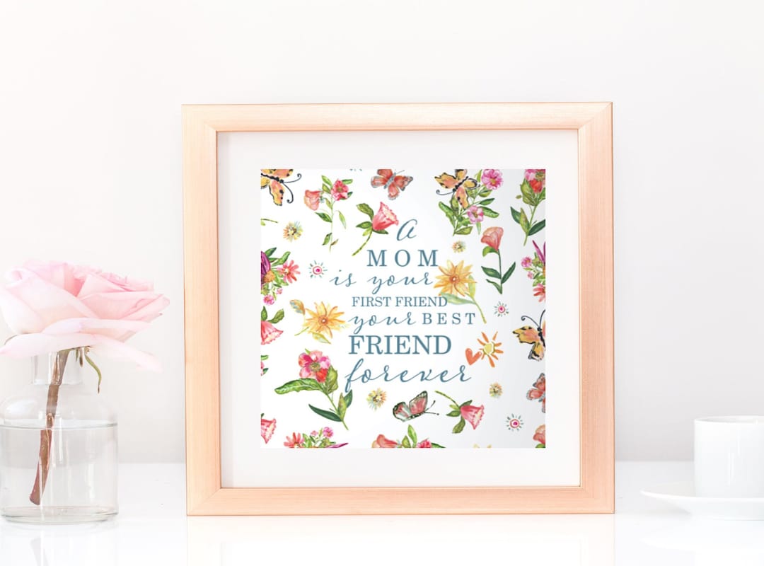 Art Print Poem for Mom, Wall Art Poem for Mom, Home Decor for Mom ...