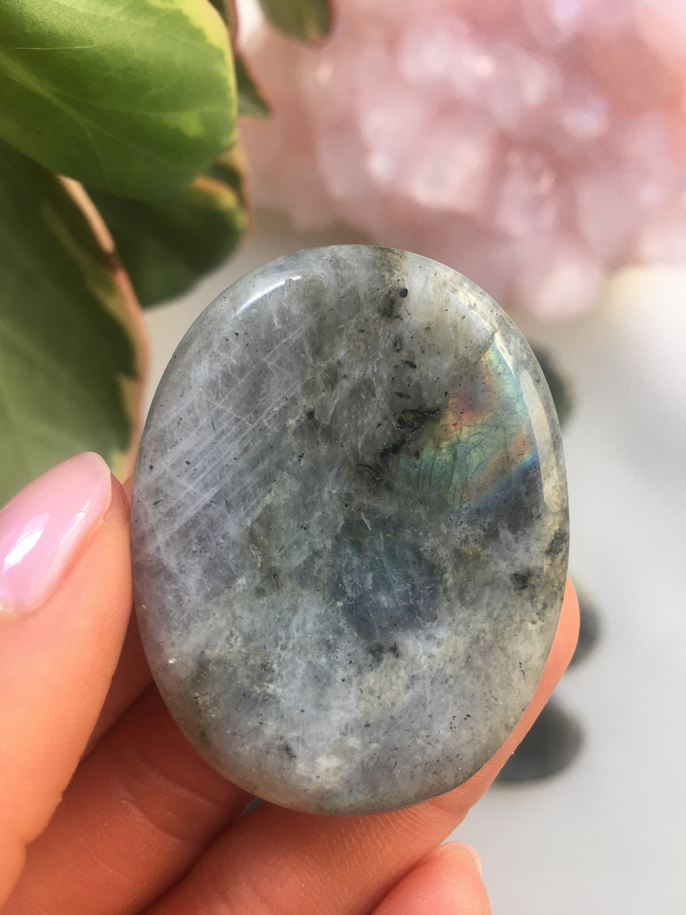 Labradorite Worry Stone Labradorite Worry Stone | Etsy