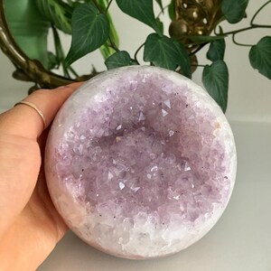 XL Lilac Amethyst Geode Sphere, Amethyst Sphere, Amethyst Geode - Etsy ...
