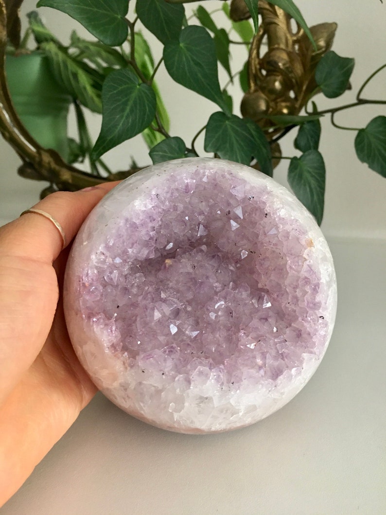 XL Lilac Amethyst Geode Sphere Amethyst Sphere Amethyst - Etsy Canada
