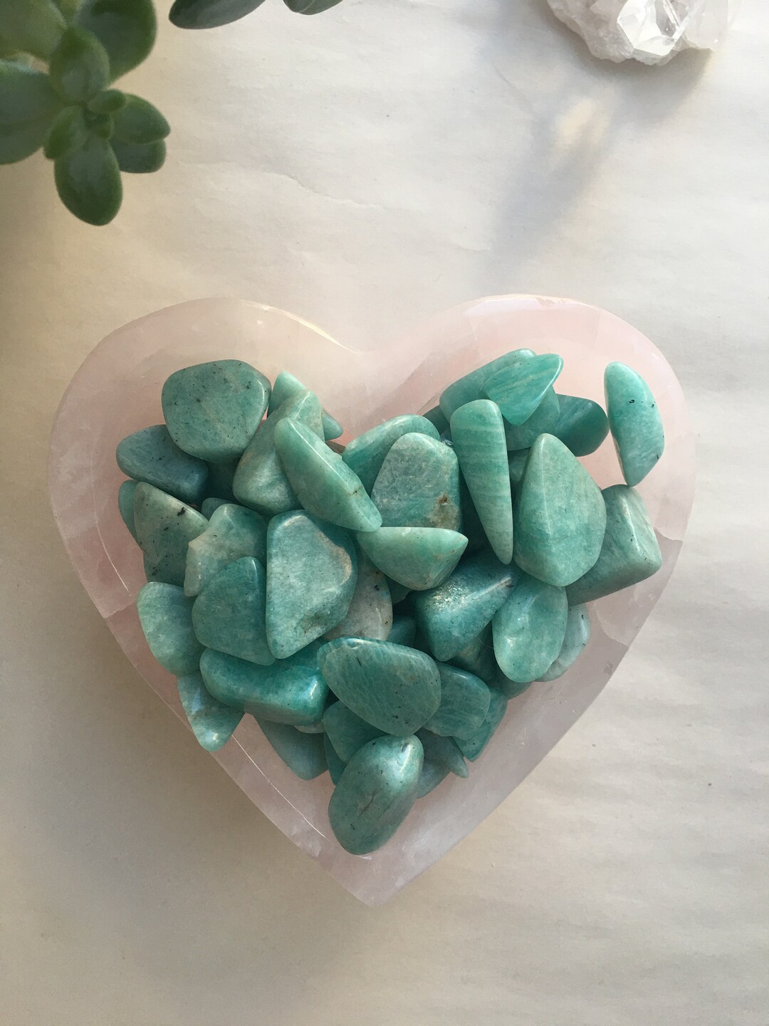 Amazonite, Amazonite Mini Tumbled Stone, Tumbled Amazonite, Amazonite ...