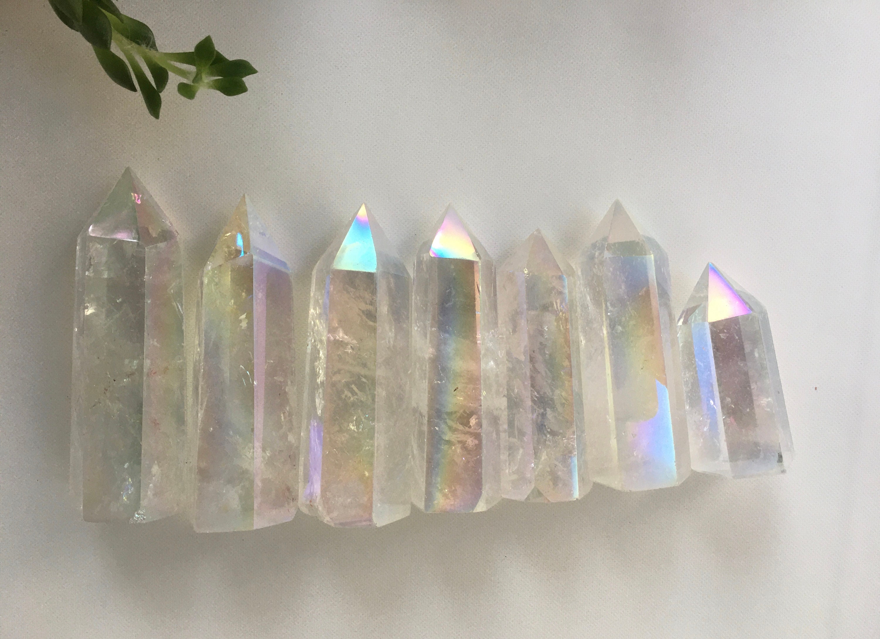 Aura Clear Quartz Point, Angel Aura Clear Quart Point, Aura Clear ...