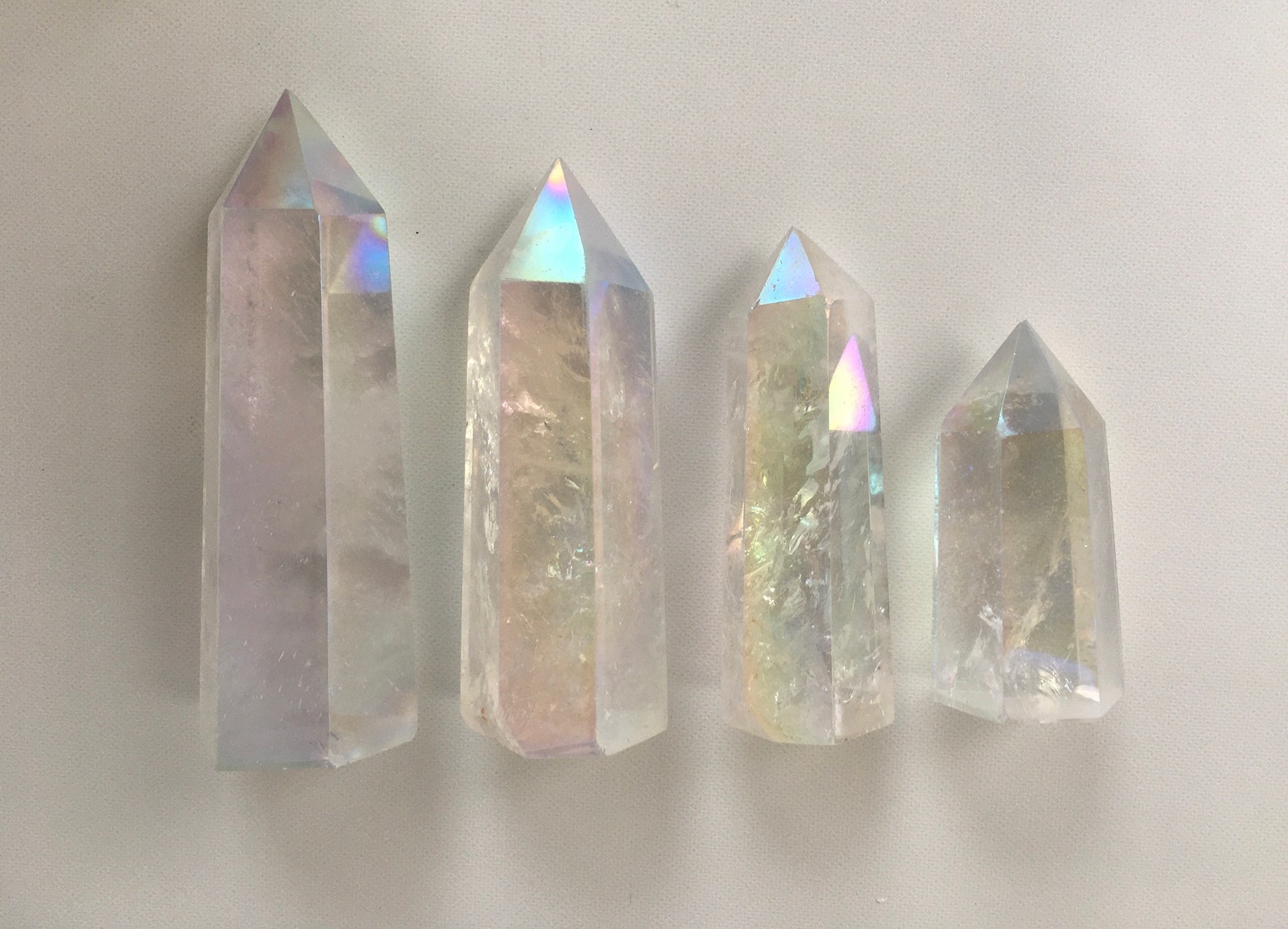 Aura Clear Quartz Point, Angel Aura Clear Quart Point, Aura Clear ...