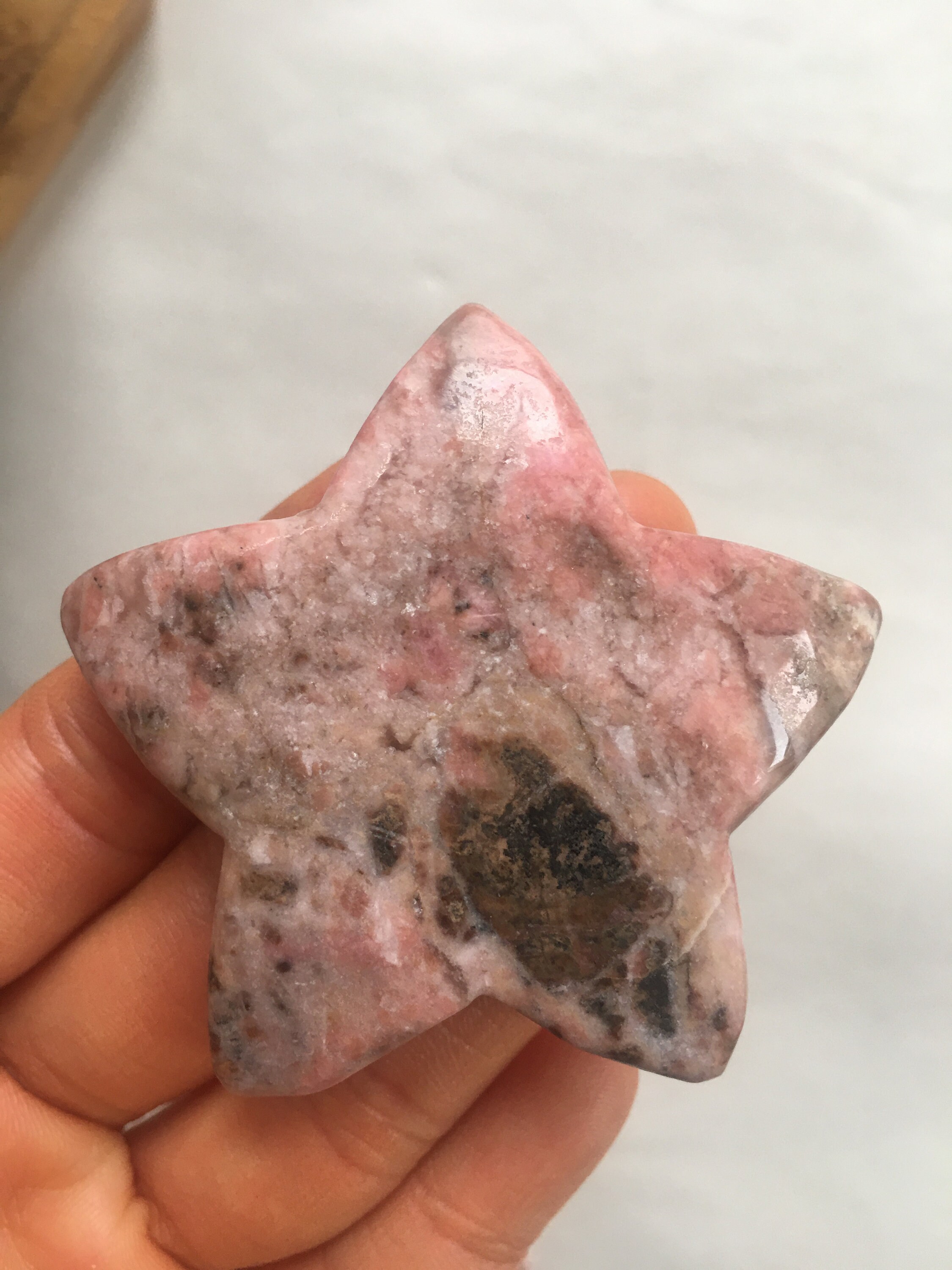 Large Rhodonite Star Polished Rhodonite Rhodonite Star Pink - Etsy Canada