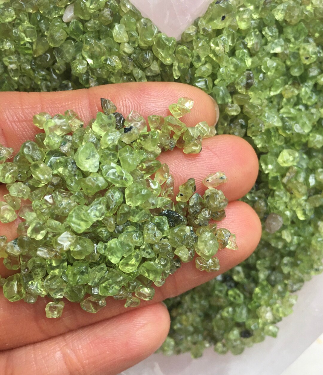 Peridot, Mini Peridot Tumbled Stones, Tumbled Peridot, Raw Peridot ...