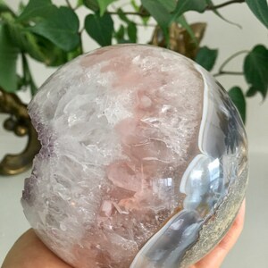 XL Lilac Amethyst Geode Sphere, Amethyst Sphere, Amethyst Geode - Etsy ...