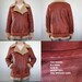 Vintage Red Flight Jacket | Bold Faux Leather & Fur Lining | Urban ...