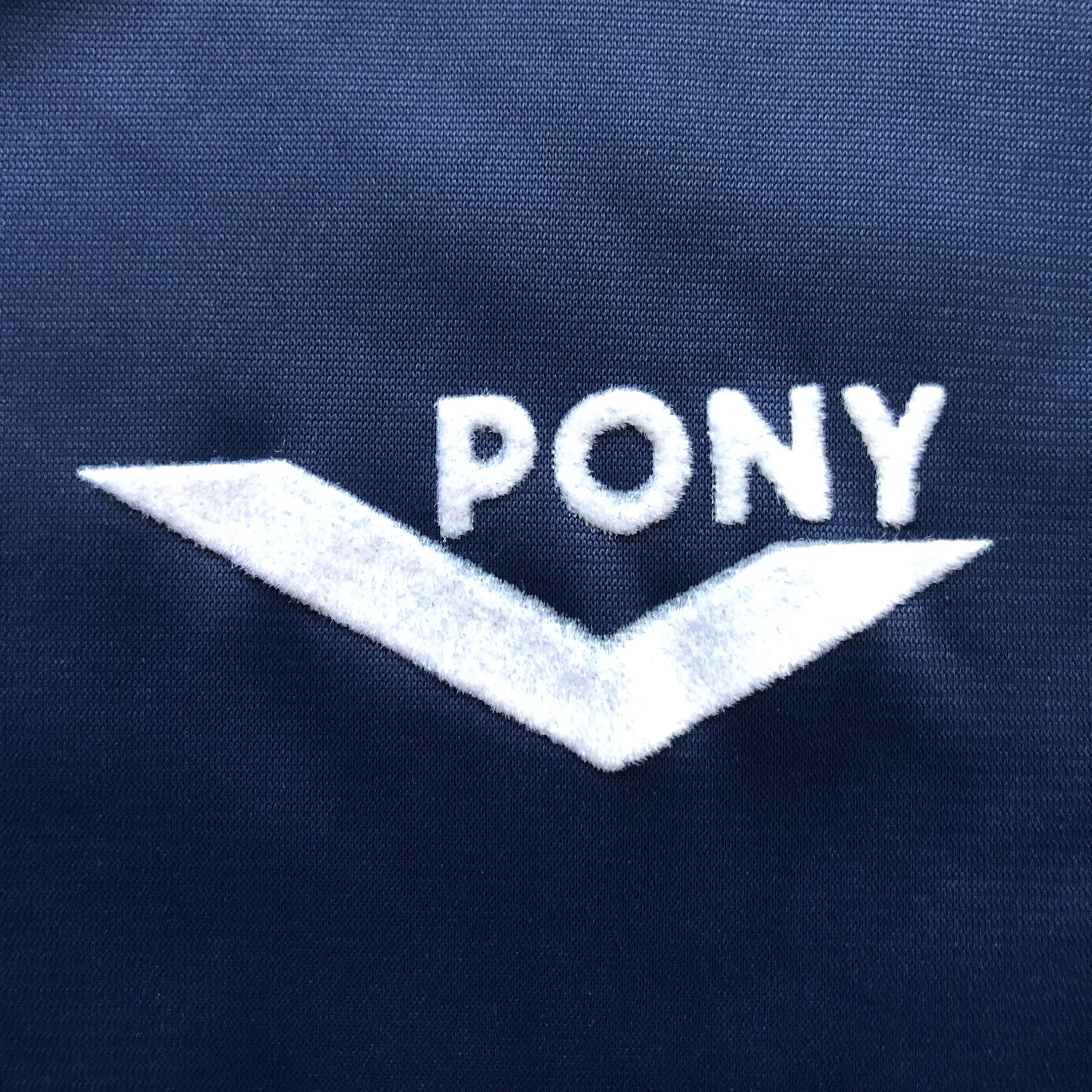 Vintage 70s Bleu and Red Pony Track Jacket - Etsy