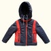 Vintage Navy Blue and Red Kid's Ski Jacket - Etsy
