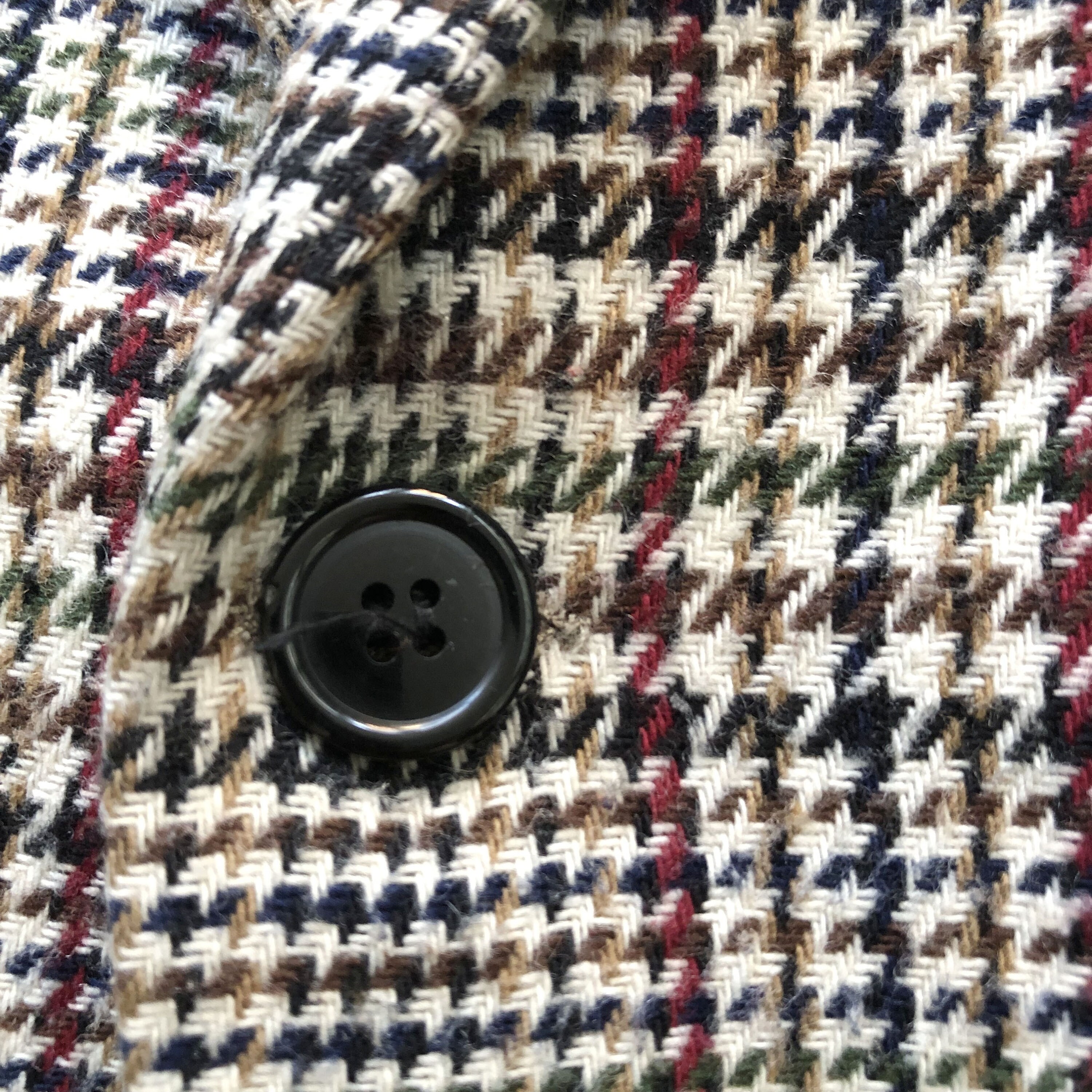 Vintage Prince of Wales Wooly Jacket - Etsy