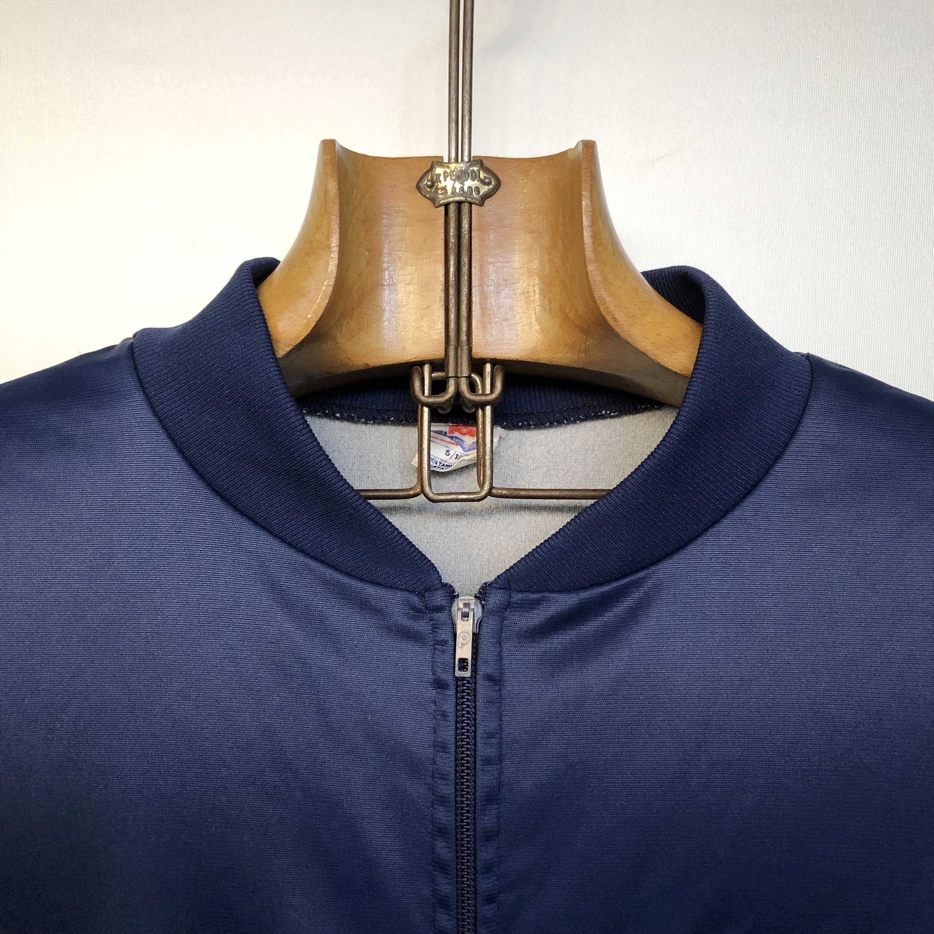 Vintage 70s Bleu and Red Pony Track Jacket - Etsy