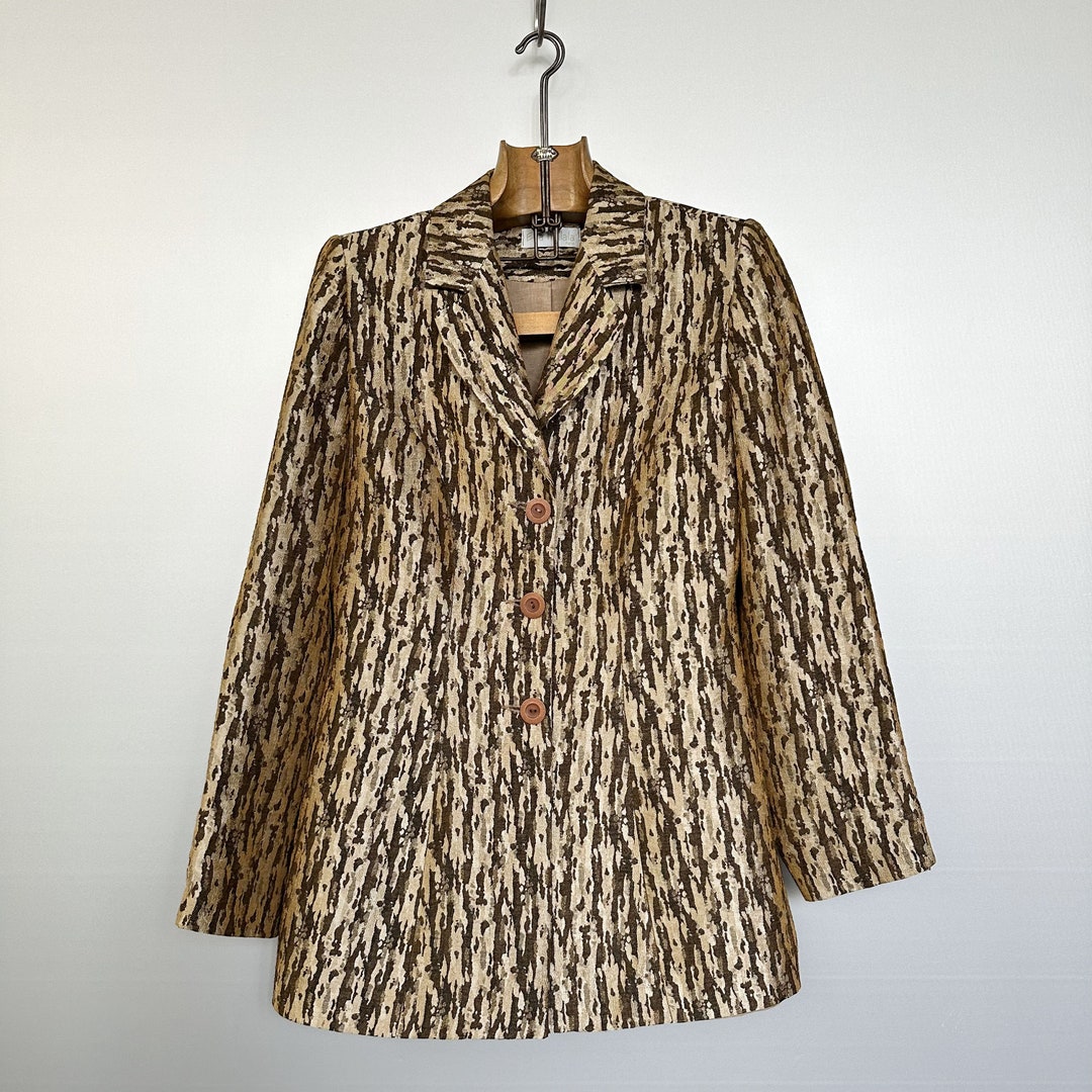 Vintage Golden Tree Bark Camo Jacket - Etsy