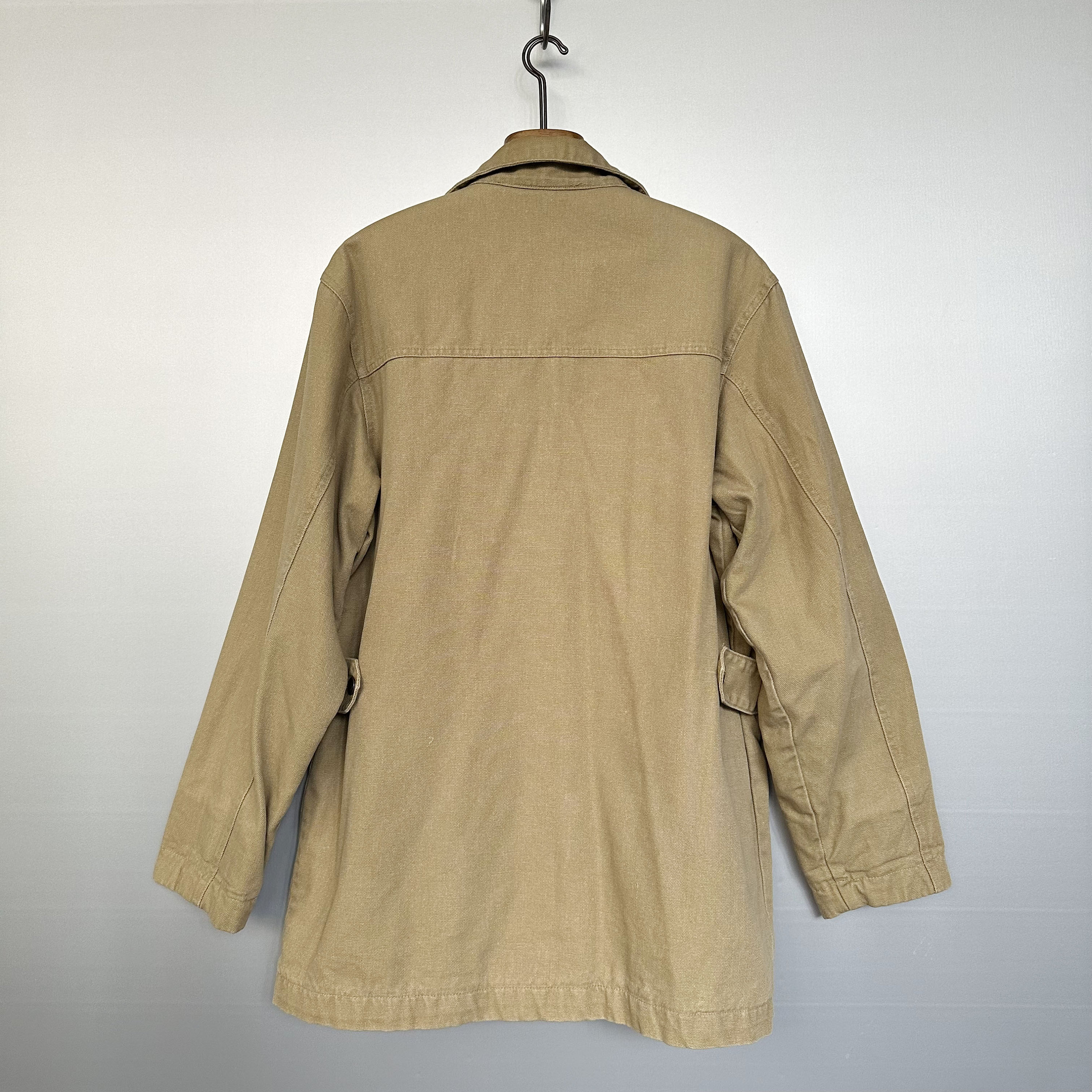 Vintage Beige Safari Jacket - Etsy