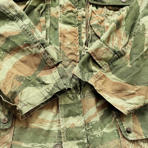 Vintage Lizard Camo French Military Jacket M47 TAP - Gem