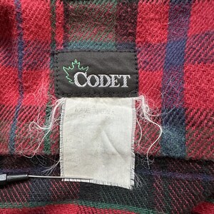 Vintage Checked Green Red Shirt CODET - Etsy