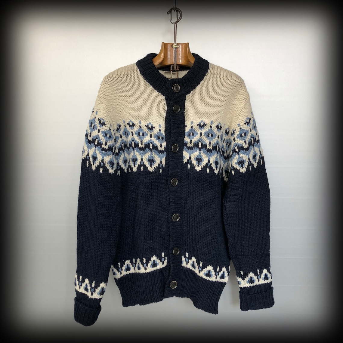 Icelandic Wool Cardigan - Etsy
