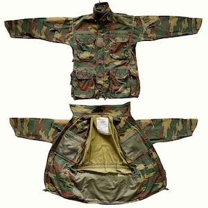 Vintage Belgium Camo Commando Smock - Etsy