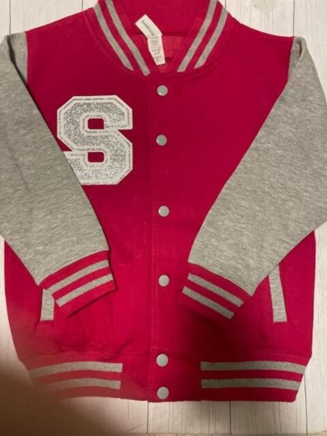 Custom Kids Letterman Jacket - Etsy