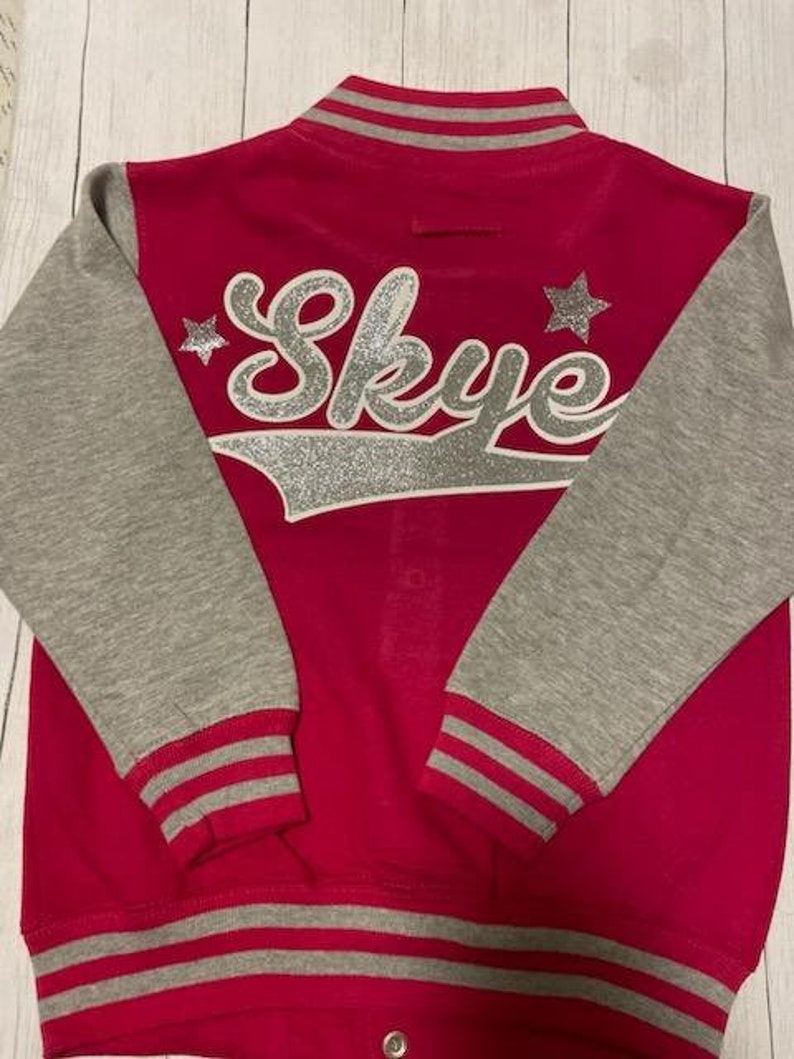 Custom Kids Letterman Jacket - Etsy