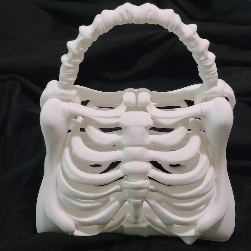 3d Printed Bone Bag - Etsy