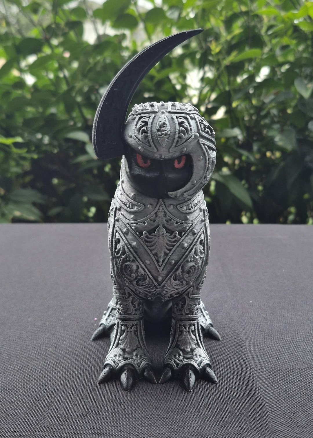 3D Printed, Hand Painted Absol Inspired Statue - Etsy