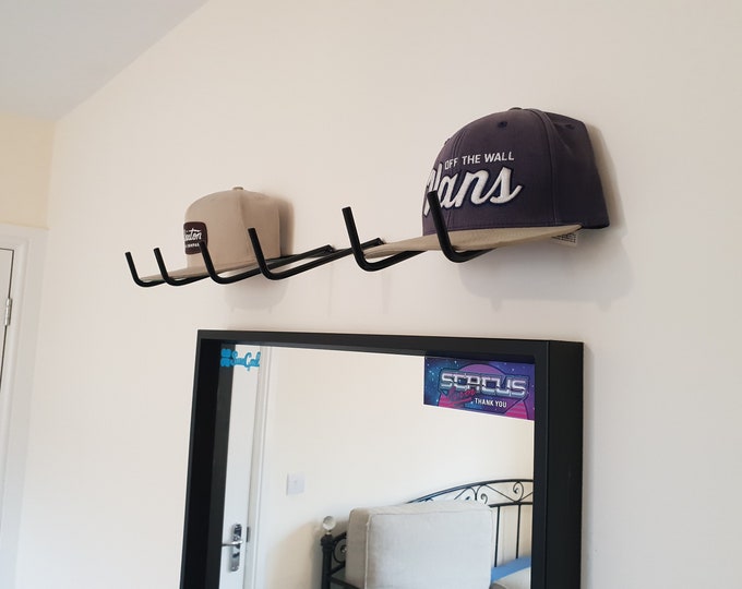 Hat Rack Plan, Hat Rack, Custom Hat Rack, Custom Hat Rack, Baseball Hat ...