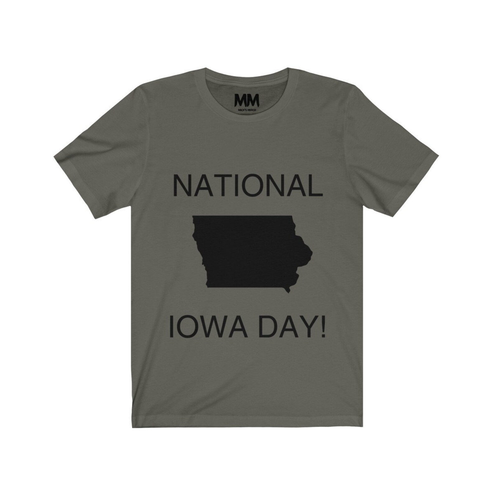 National Iowa Day Men's Unisex Jersey Short Sleeve Tee - Etsy